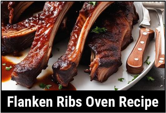 Flanken Ribs Oven Recipe: A Mouthwatering Delight