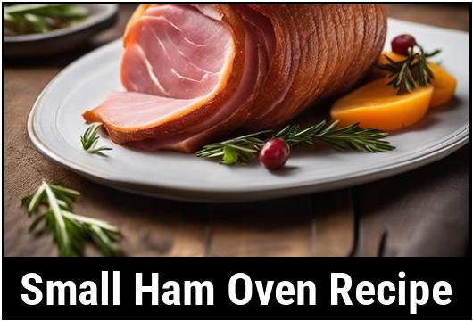 Small Ham Oven Recipe: A Savory Delight For Any Occasion
