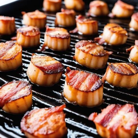 Bacon Wrapped Scallops Oven Recipe: The Perfect Combination Of Savory Crispiness And Delicate ...