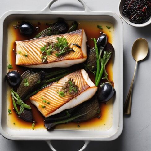 Delicious And Tender Black Cod Oven Recipe: A Culinary Masterpiece