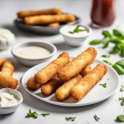 How To Make Perfect Mozzarella Sticks In The Oven