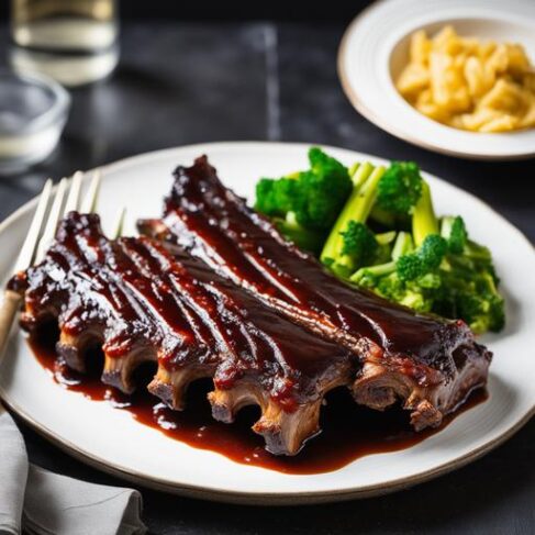 Slow Cooked Ribs Oven Recipe: Savory And Tender Meat That Falls Off The ...