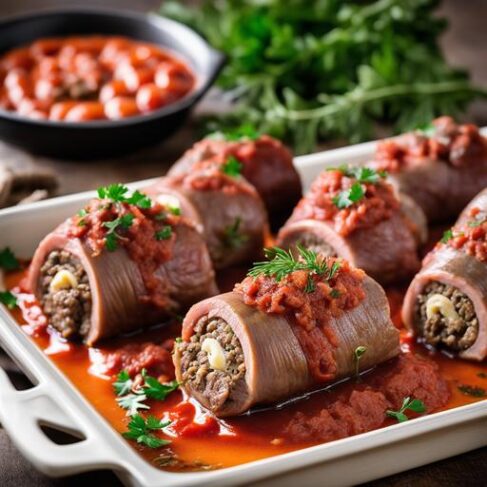 Stuffed Beef Braciole Oven Recipe: A Delicious And Comforting Italian Dish