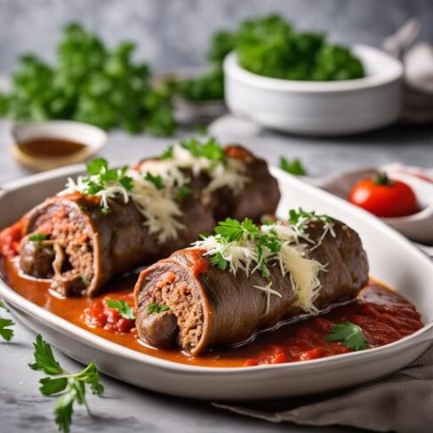 Stuffed Beef Braciole Oven Recipe: A Delicious And Comforting Italian Dish